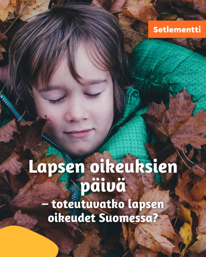 Lasten oikeudet Ajankohtaista - vaasansetlementti.fi